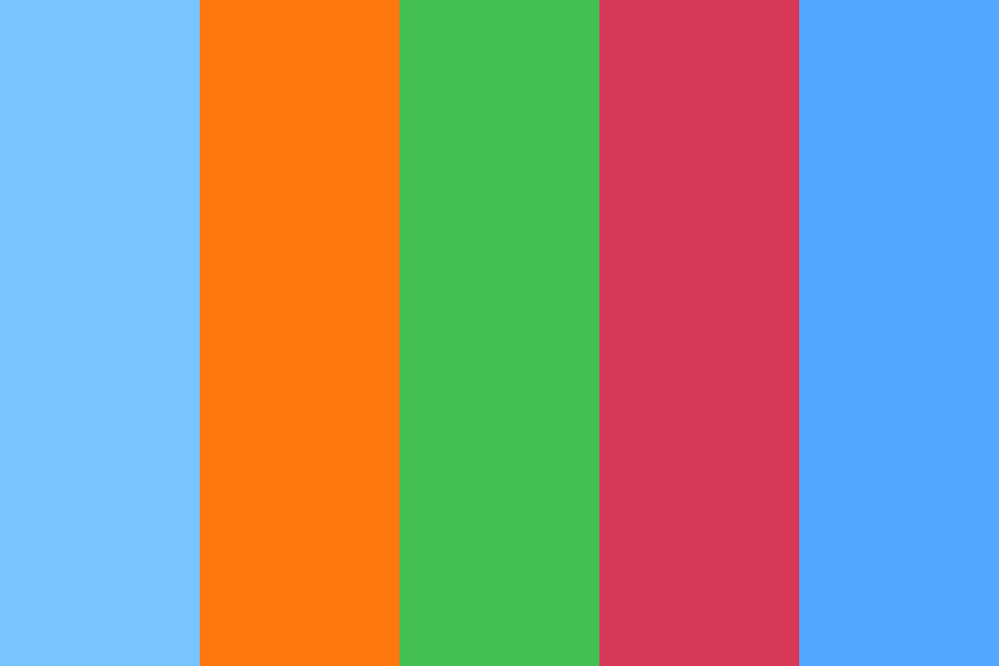 Another Mediocre Animated Kids Movie Color Palette