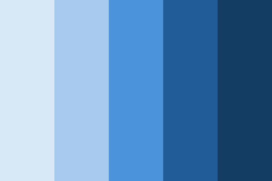 excel blues Color Palette