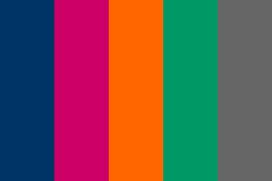 Web Safe CUSA Color Palette