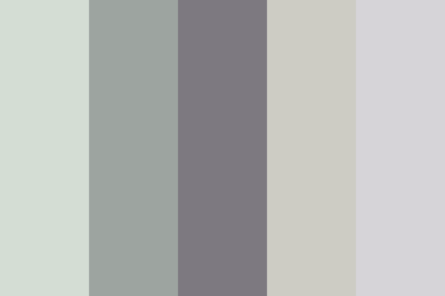 Claming Grey-Purple Color Palette