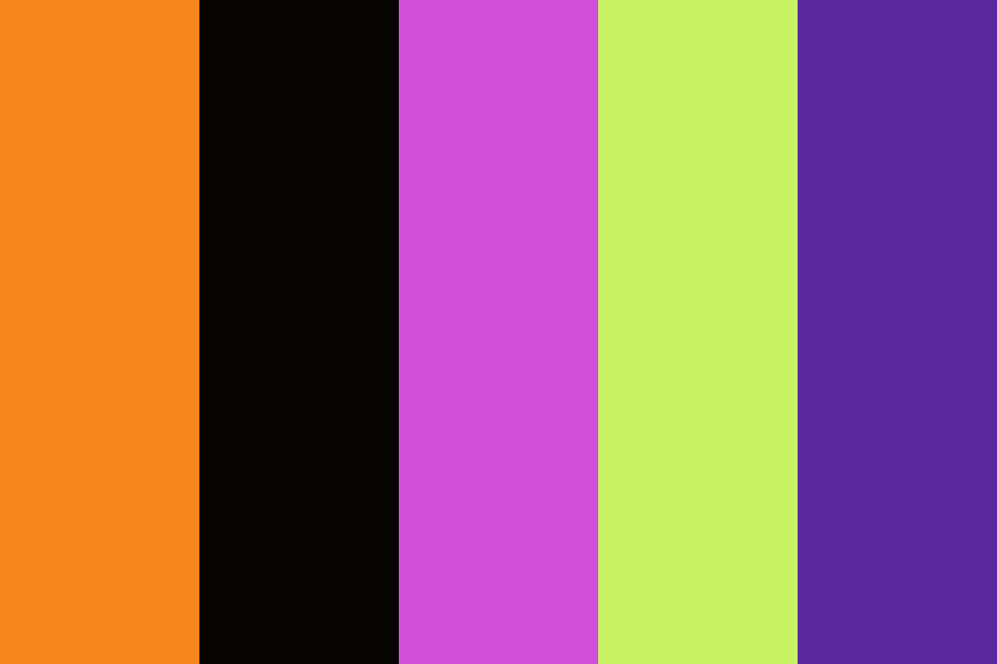 Hallow's Eve Night Color Palette